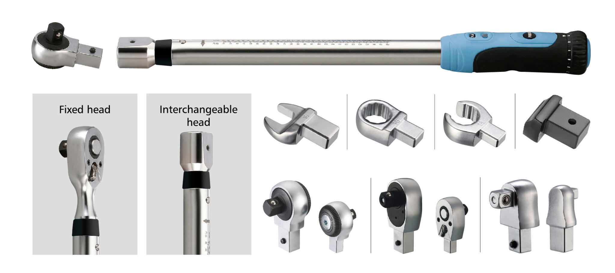 10PC 9×12 Interchangeable Screen Torque Wrench Set – William Tools